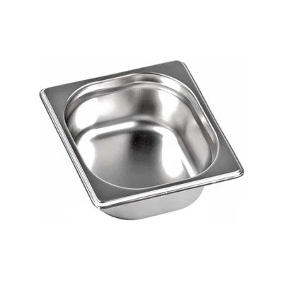 KAPP Gastronom Küvet-GN 1/6x65 krom küvet-standart