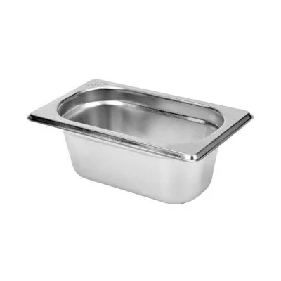 KAPP Gastronom Küve-GN 1/9x65 krom küvet-standart